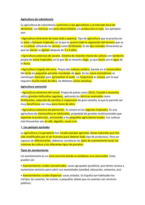 Solution El Sector Primario Studypool