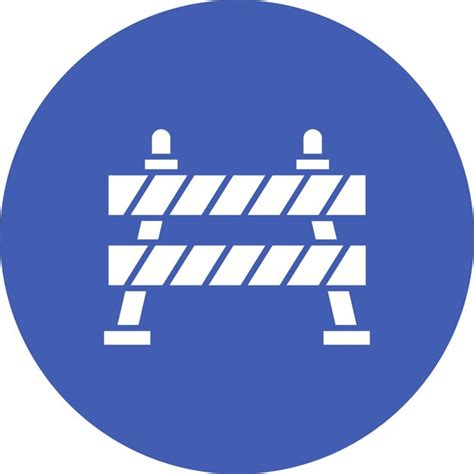 Premium Vector Barrier Icon