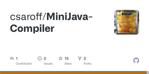 Github Csaroffminijava Compiler