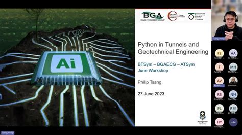 Philip Chin Fung Tsang On Linkedin Python In Tunnels And Geotechnical