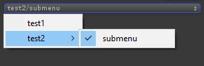 How To Create A Selection Menu In The Inspector For Classes And Their