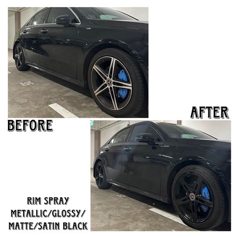 Promo 🔥rim Spray Dechrome Caliper Spray Kurb Rash Repair