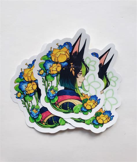 Genshin Impact Tighnari Sticker Genshin Impact Tighnari Tighnari