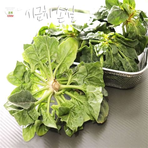 시금치 손질 다듬기 데치기 삶는법 냉동 보관법 네이버 블로그