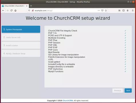 How To Install ChurchCRM With Apache On Ubuntu Linux Geek Rewind