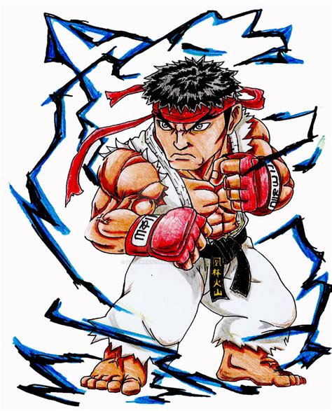 Ryu Chibi Art By Davenart1989 On Deviantart