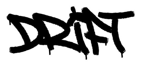 드리프트 검은 낙서 단어 화필 스프레이 페인트 타이포그래피 검은색에 대한 스톡 벡터 아트 및 기타 이미지 검은색 그래피티 길거리 스타일 Istock