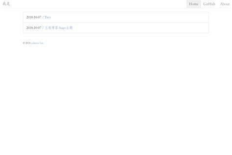 GitHub X Un Hugo Theme Yinwang Fork From Https Github Chinanf