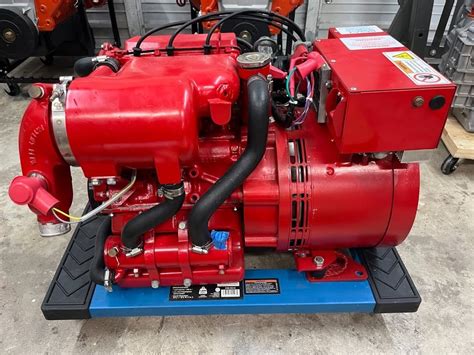 Westerbeke 70 Bcg 7 Kw Marine Gas Generator 60 Hz Rebuilt Ebay