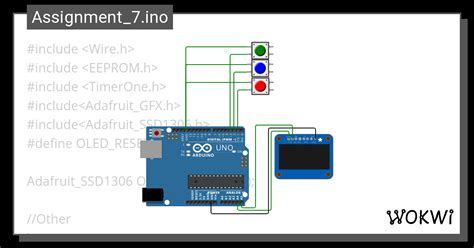 Assignment 7 Ino Wokwi ESP32 STM32 Arduino Simulator