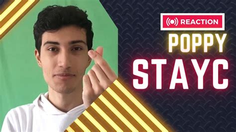 STAYC Reaction ステイシー POPPY MV YouTube