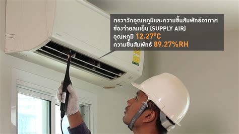 วีดีทัศน์ วิธีการตรวจวัดประสิทธิภาพของเครื่องปรับอากาศแบบแยกส่วน Split