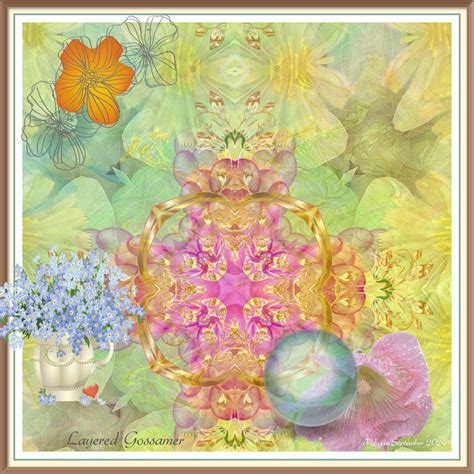 Solve Layered Gossamer Jigsaw Puzzle Online With 100 Pieces