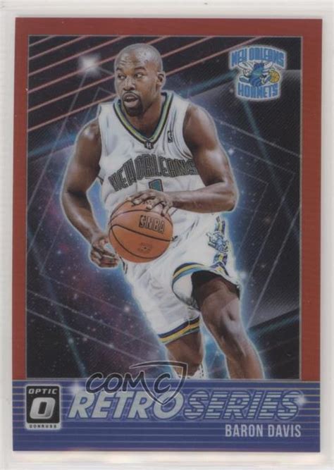 2018 19 Panini Donruss Optic Retro Series Red Prizm 1 Baron Davis