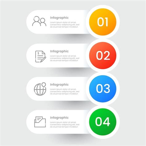Premium Vector Gradient Timeline Infographic Template Design