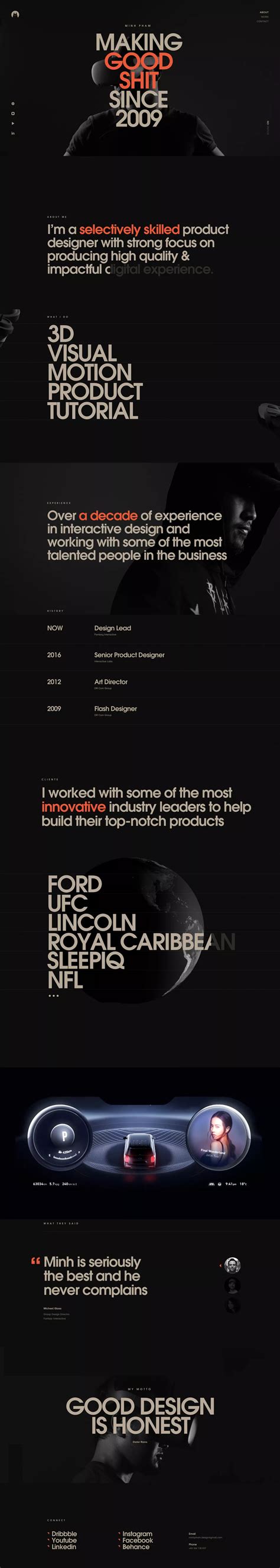Minh Pham Multidisciplinary Designer On Landbook Get Inspired By