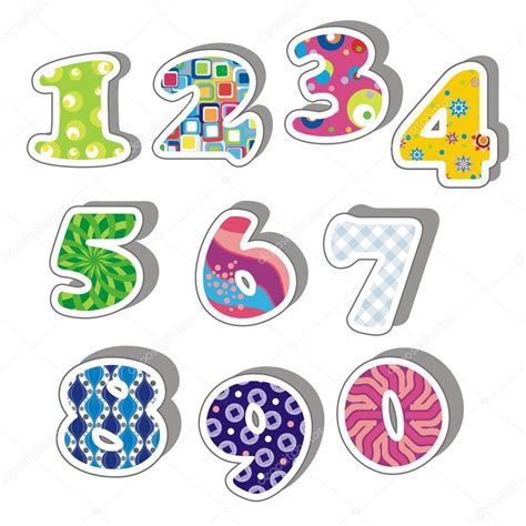 Decorados Numeros De Colores Para Imprimir Bmp Flow