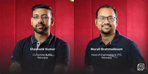 Razorpay Co Founder Shashank Kumar Takes Over As Md Ex Aws Executive