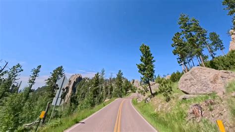 Needles Highway Custer State Park South Dakota Usa 🇺🇸🇺🇸🇺🇸 4kscenicdrivesandhikes
