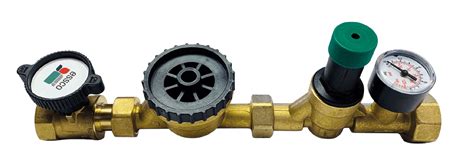 Water Meter Assembly Control And Measure Cold Water Supply
