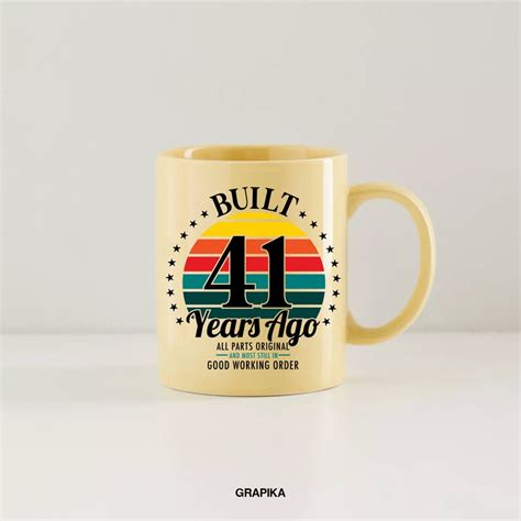 41st Birthday Svg Vintage 41st Birthday Svg 41st Svg Happy Etsy