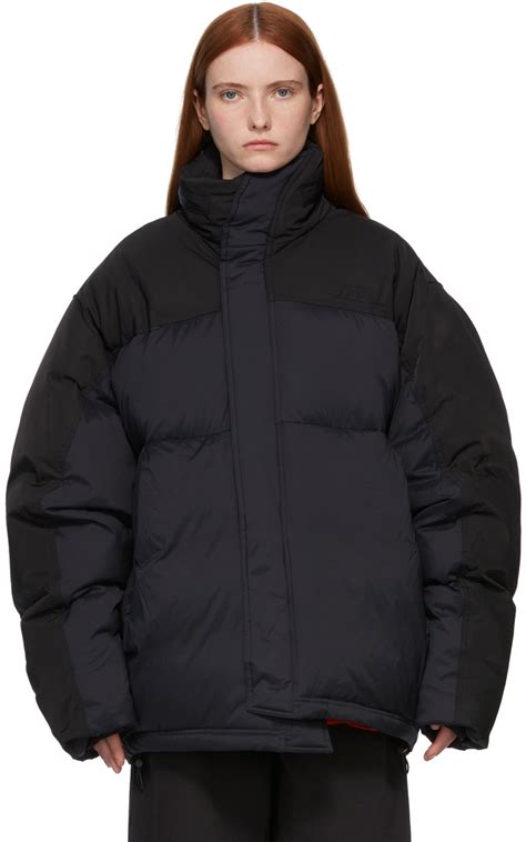 ader error black puffer jacket ader error