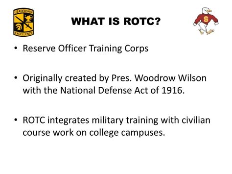 PPT Salisbury University Army ROTC PowerPoint Presentation Free Download ID