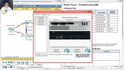 Packet Tracer Troubleshooting GRE YouTube