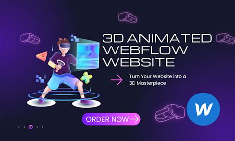 3d Interactive Animated Webflow Website 3d Animated Spline Threejs