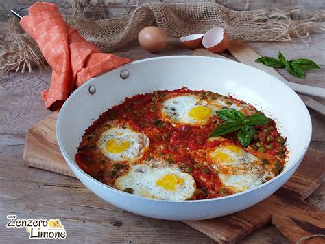 Uova E Piselli Ricetta Piatto Unico Zenzero E Limone