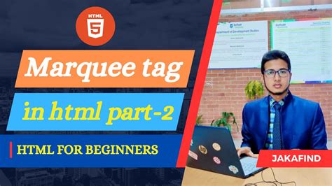 Marquee Tag In Html How To Use Marquee Tag In Html With All
