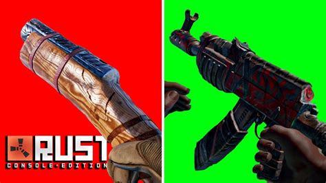 RUST CONSOLES Ranking WORST To BEST RCE Weapon Tier List YouTube