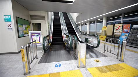 【三菱製】住吉駅（r01） 昇りエスカレーター Youtube