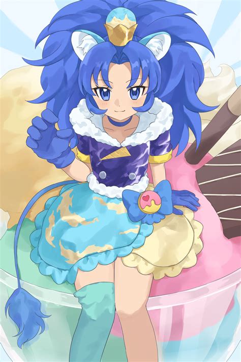 Tategami Aoi And Cure Gelato Precure And 1 More Drawn By Nemuiyoo00