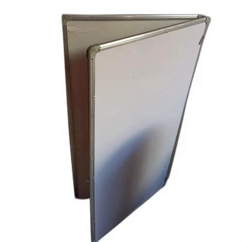 Mg Softboard Core Acrylic Pin Notice Board For Office Frame Material
