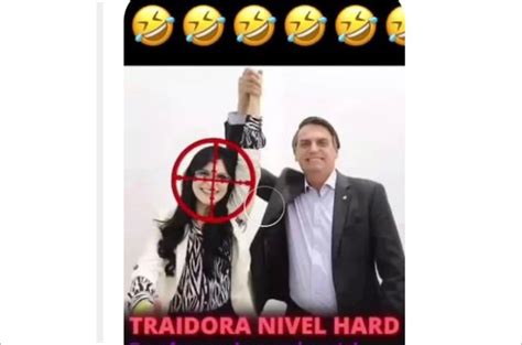 Deputada representa contra Eduardo Bolsonaro por imagem ameaçadora
