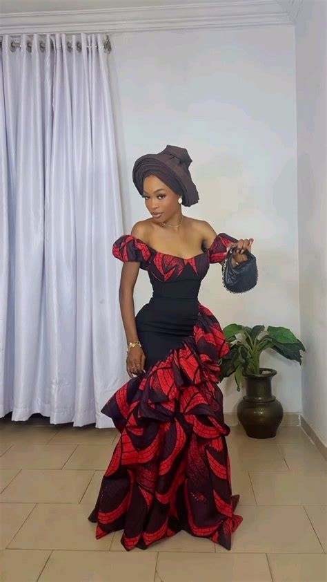 African Mermaid Dress African Mermaid Skirt Ankara Maxi Mermaid Gown