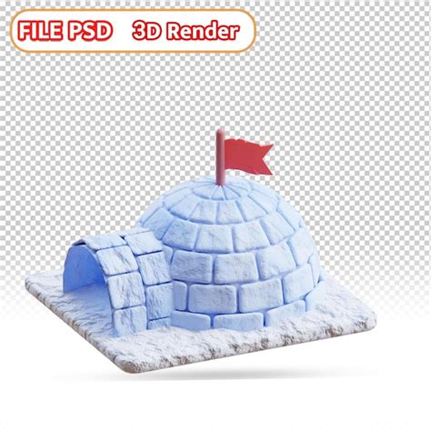 Igloo 3d Scene Images Free Download On Freepik