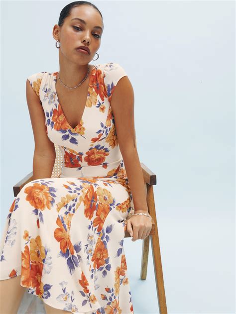 Reformation Baden Dress Lyst