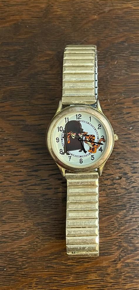 1990 s disney time works tigger watch vintage disney… gem