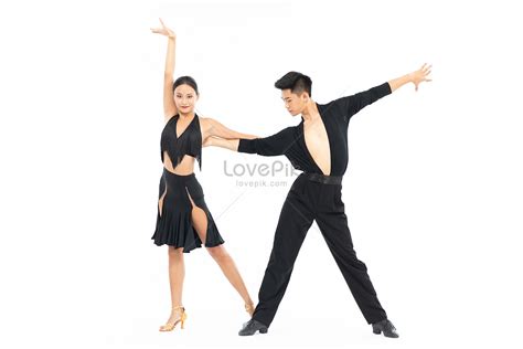 라틴 댄스 커플 댄스 동작 훈련 사진 무료 다운로드 Lovepik