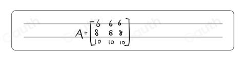 solved 5 determine a soma dos elementos da 3 0 coluna da matriz a