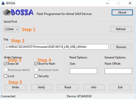 Programming The Arduino Due With Bossa Md Automotive Controls