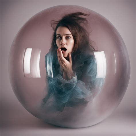 Woman Trapped Inside Bubble By Danni By Nobletiefling On Deviantart
