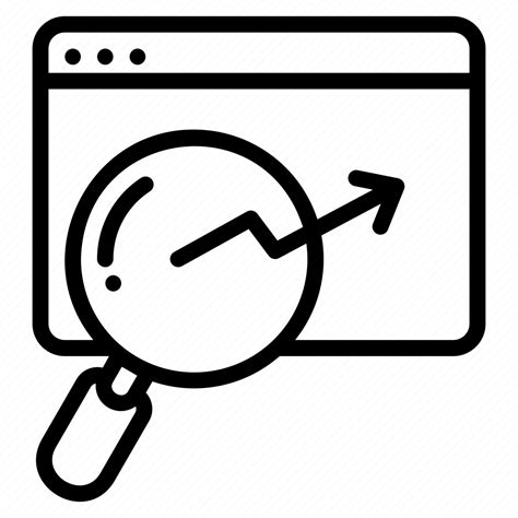 Analysis Dashboard Report Monitor Summary Data Screen Icon