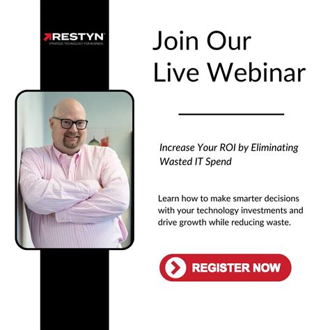 Restyn On Linkedin Webinar Itspend Roimastery Businessgrowth