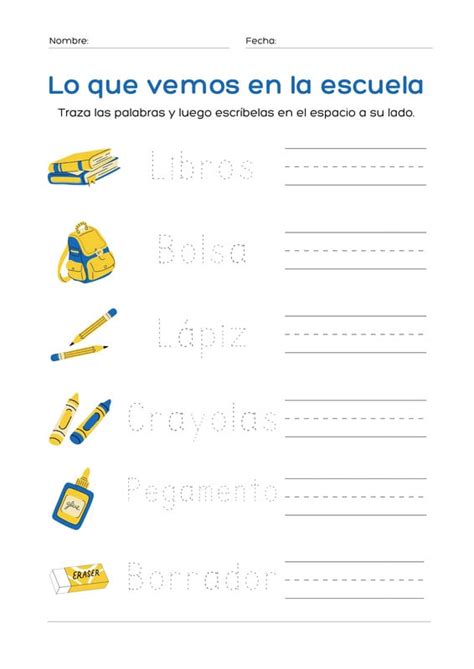 Plantillas para hojas de trabajo de inglés editables Canva