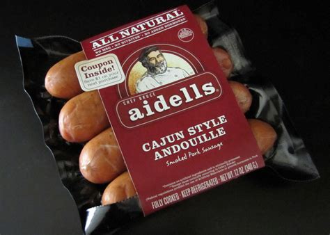 Smells Like Food In Here Aidells Cajun Style Andouille Smoked Pork Sausage