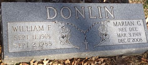 Marian Grace Dee Donlin 1918 2008 Mémorial Find A Grave