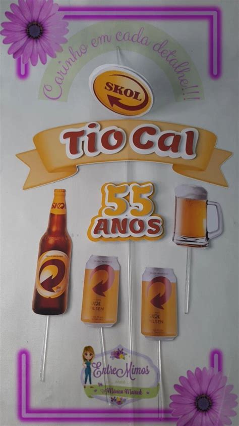 Arquivo Topo De Bolo Skol Elo7 Produtos Especiais